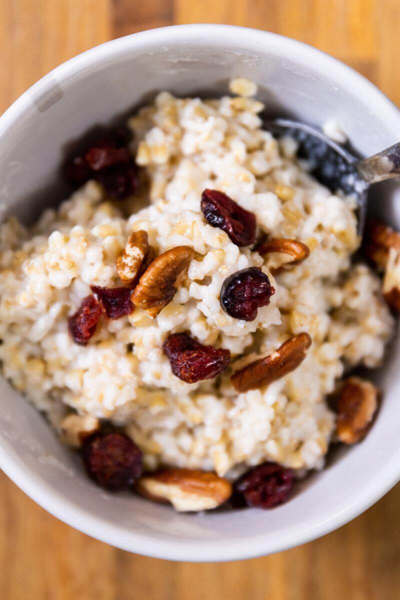 Coconut Milk Oatmeal - Chef Abbie Gellman MS, RD, CDN
