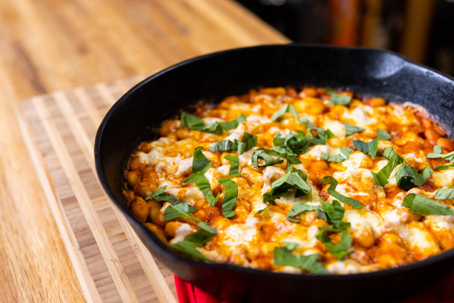 Cheesy White Bean Tomato Bake - Chef Abbie Gellman MS, RD, CDN